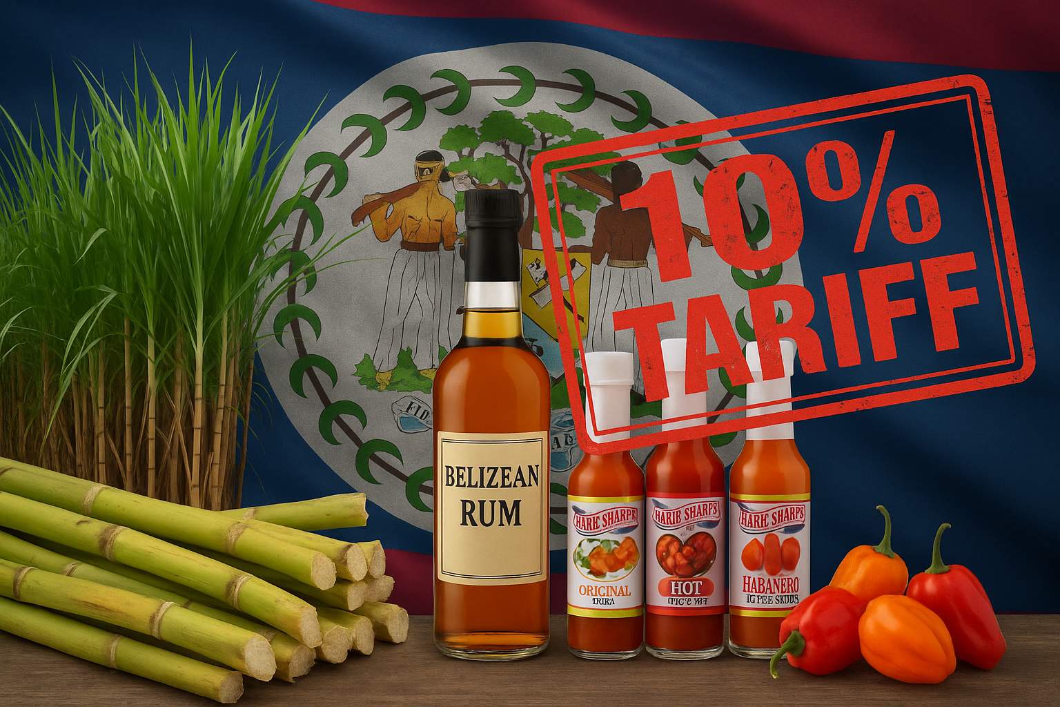 “Belizeans Under Tariff Siege: Exports to the U.S. Hit with New 10% ...